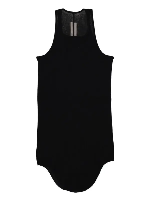 Rick Owens Basic Rib Tank Top - Black