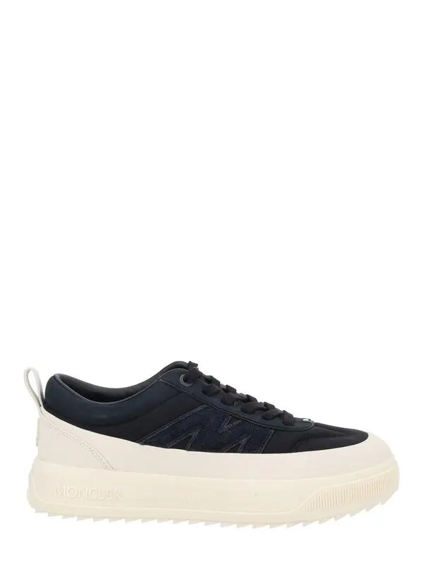 Moncler Sneaker In Pelle Scamosciata E Nabuk " Altive - Black