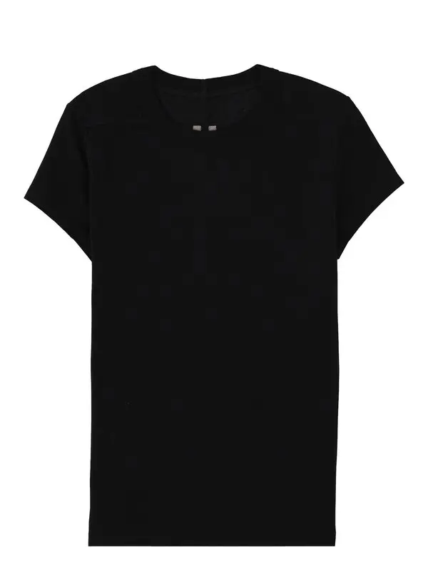 Rick Owens Cropped Level T-shirt - Black