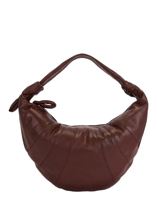 LEMAIRE Fortune Croissant Bag - Roasted Pecan