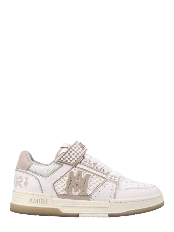 Amiri Low Top Leather Sneakers - Alabaster