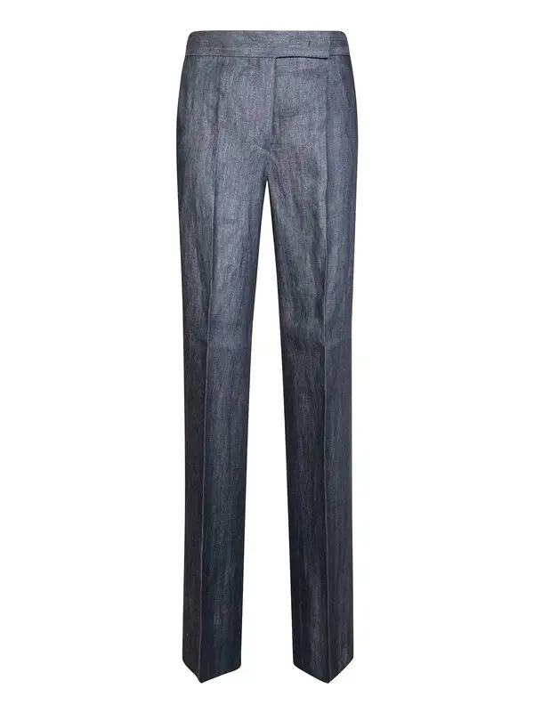 Max Mara Deserto Cargo Pants - Blu