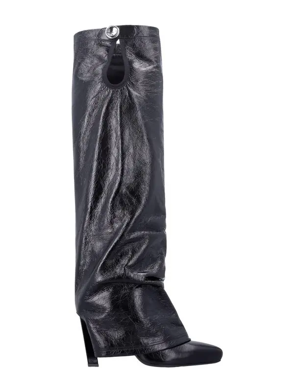 Attico Elegant Flat Shoes For - Nero