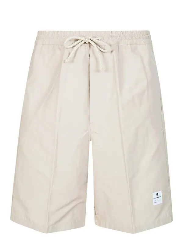 DEPARTMENT 5 Drawstring Bermuda Shorts - Beige