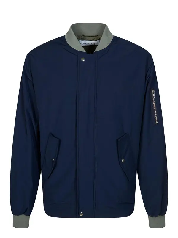 DEPARTMENT 5 Reversible Bomber Jacket - Navy
