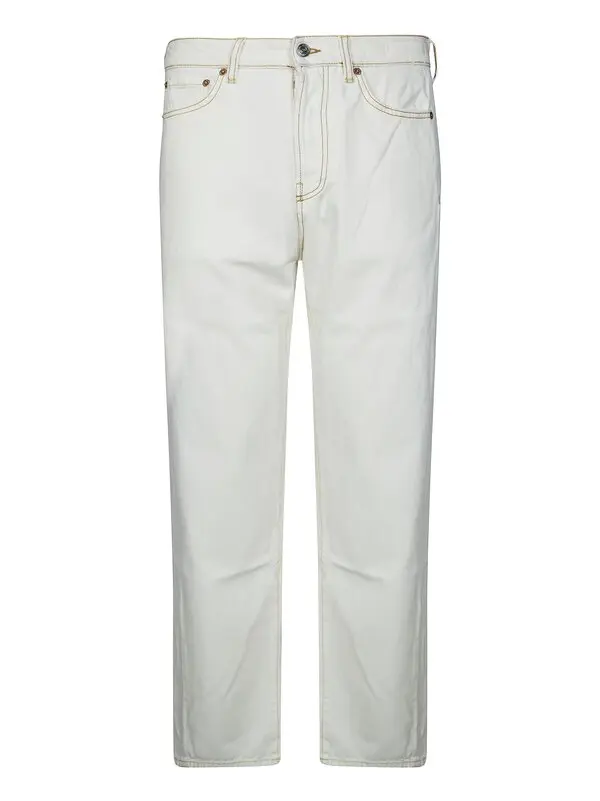 DEPARTMENT 5 Jeans With Contrast Stitching - Bianco