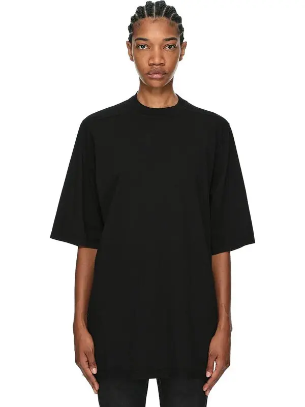 Rick Owens 100% Cotton Essential T-shirt - Nero