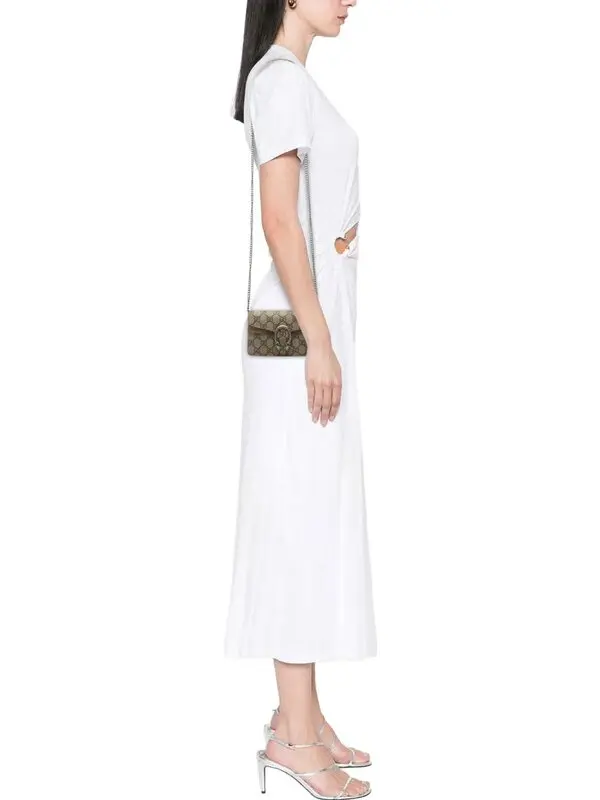 Gucci 2000-2015 Mini Gg Supreme Dionysus Crossbody Bag - Neutrals