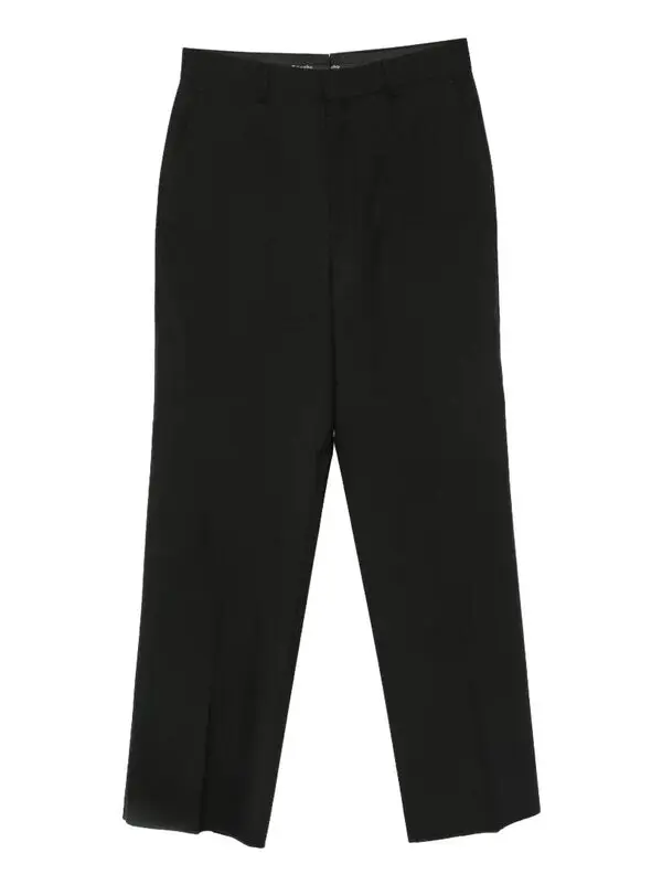 REVERES 1949 Pleated Wide-leg Trousers - Black