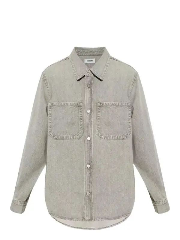 Citizens Of Humanity Craven Patch-pocket Shirt - Grey