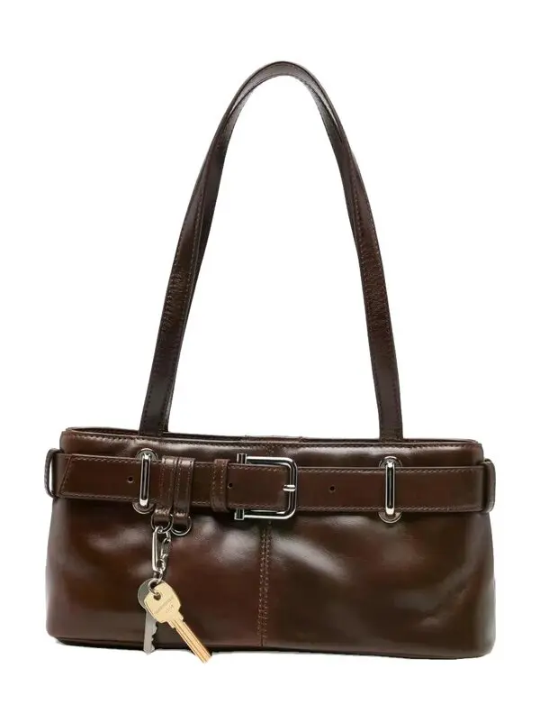 OSOI Brocle Buckled Shoulder Bag - Brown