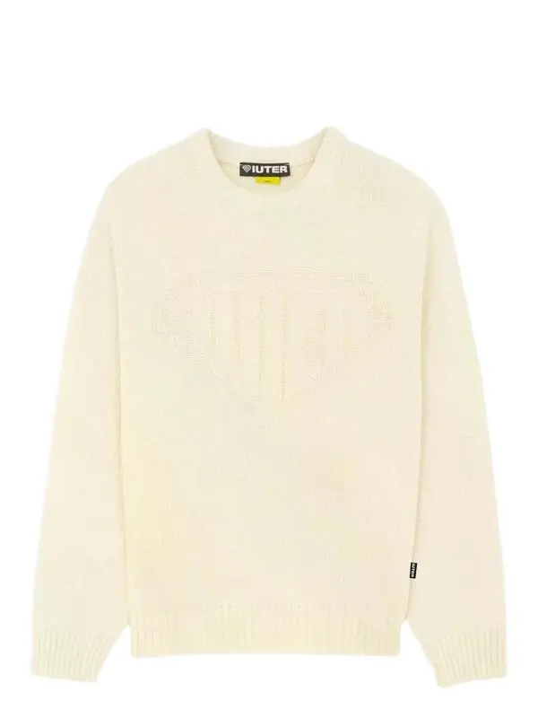 IUTER Iuer Links Logo Knit Sweater - Neutrals