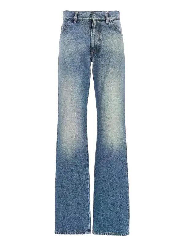 MAISON MARGIELA Faded Straight-leg Jeans - Blue