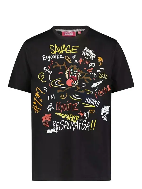 MOSTLY HEARD RARELY SEEN 8-BIT Printed T-shirt - Black