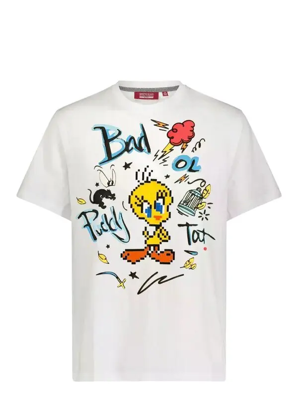 MOSTLY HEARD RARELY SEEN 8-BIT Graphic-print T-shirt - White