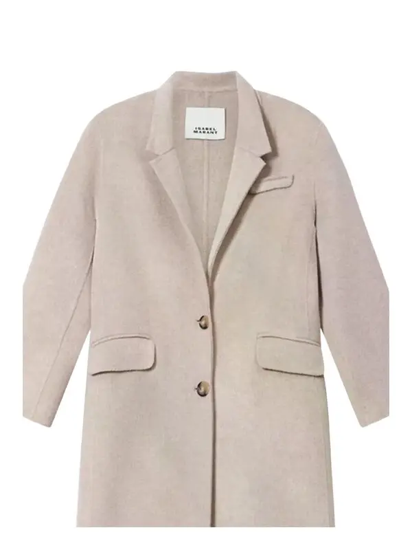 Isabel Marant Étoile Clesa Coat - Neutrals