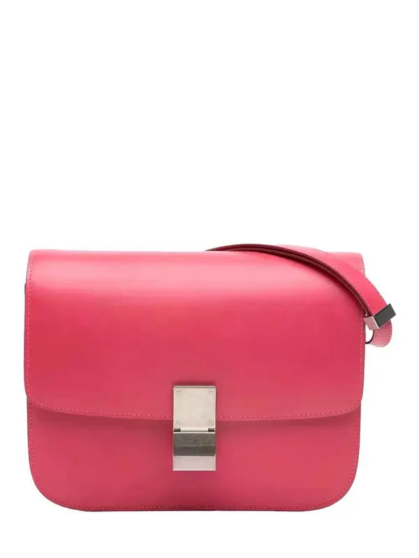 Celine Medium Calfskin Classic Box Crossbody Bag - Pink
