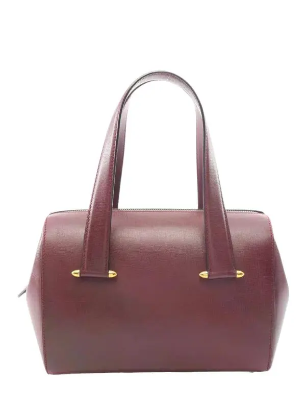 Cartier 2000s Must Line Boston Tote Bag - Red
