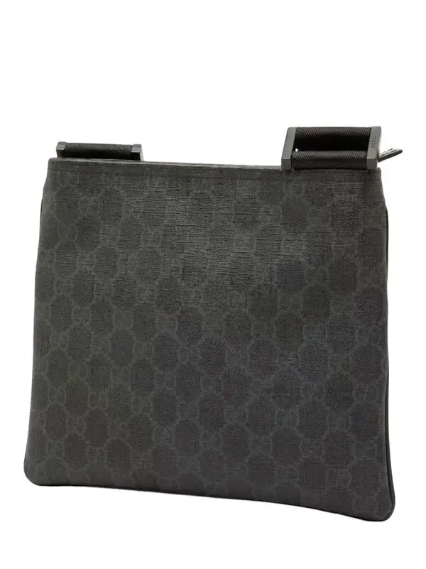 Gucci Gg Supreme Crossbody Bag - Black