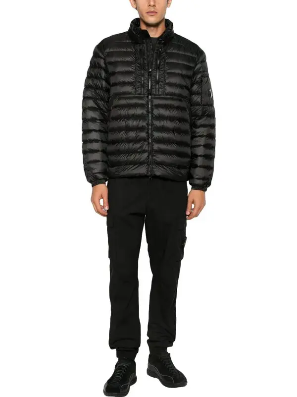 C.P. COMPANY Quilted Jacket - Black