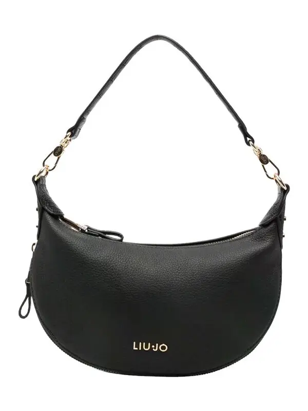 Liu Jo Small Hobo Logo Detail Tote Bag - Black