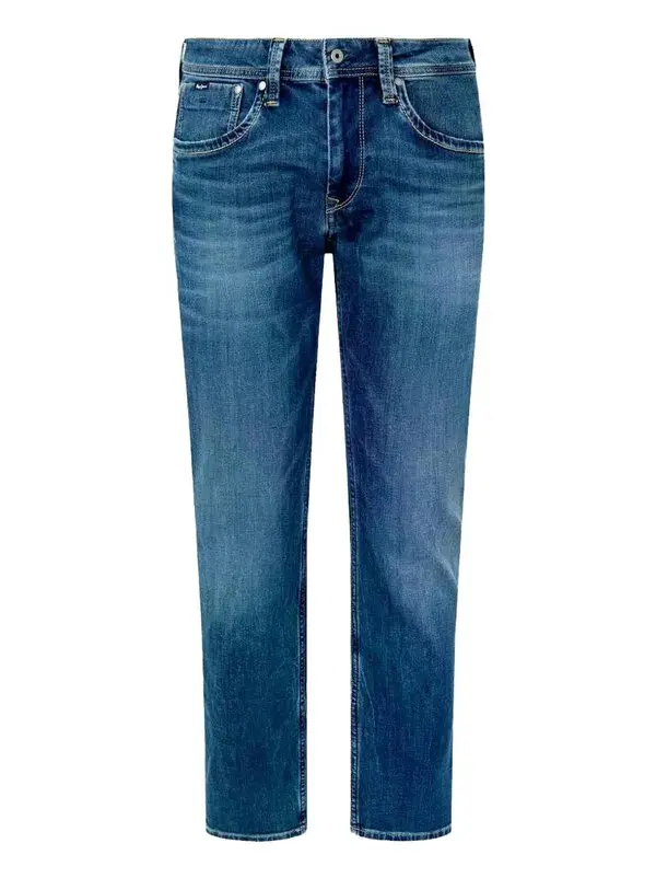 Pepe Jeans Cash Faded Effect Jeans - Blue
