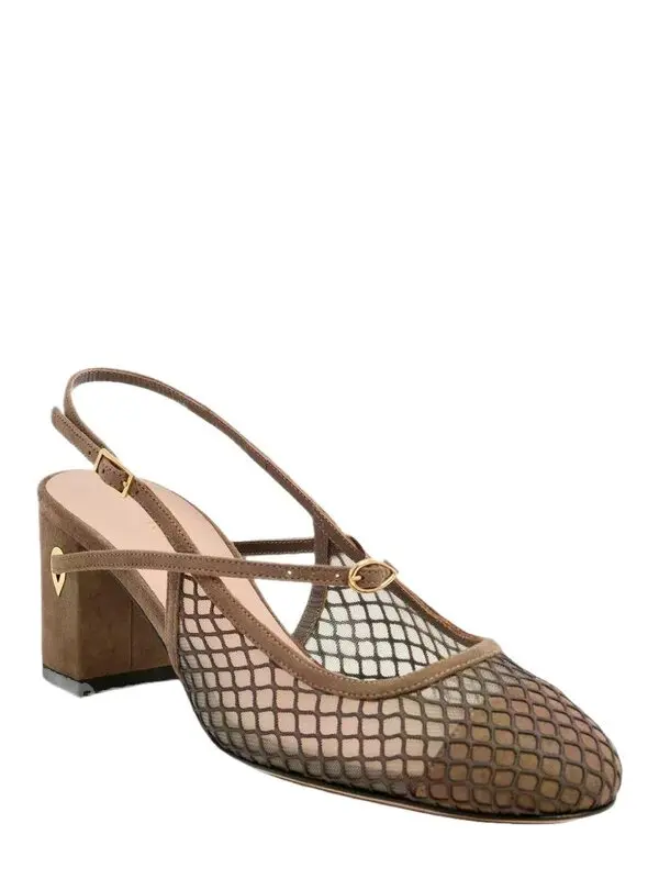Jennifer Chamandi Mattia Slingback Pumps - Green