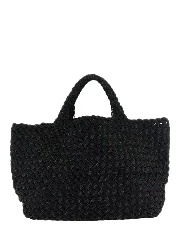 NAGHEDI St. Barths Double-weave Tote Bag - Black