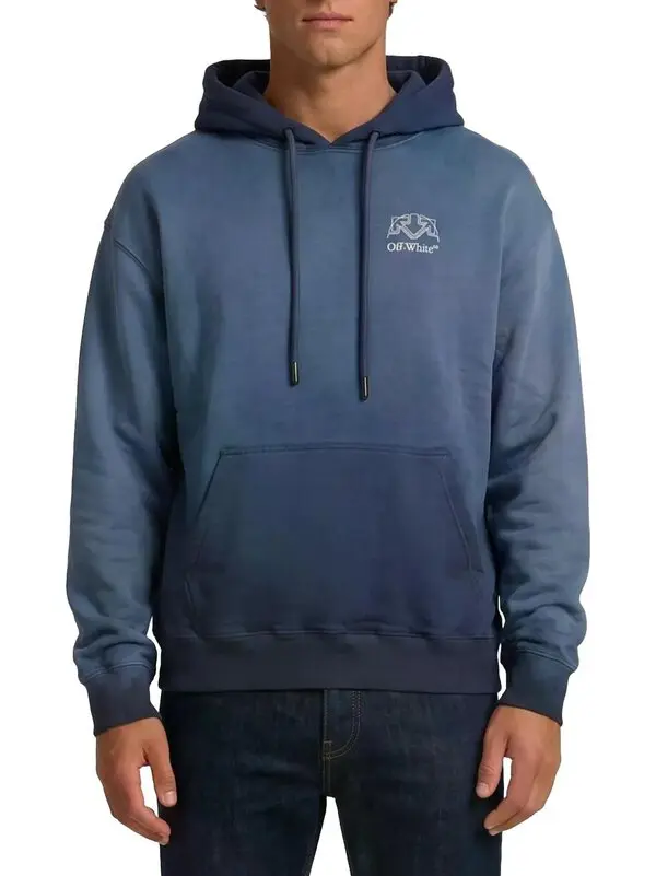 Off-White Offline Half Arrow Hoodie - Blue