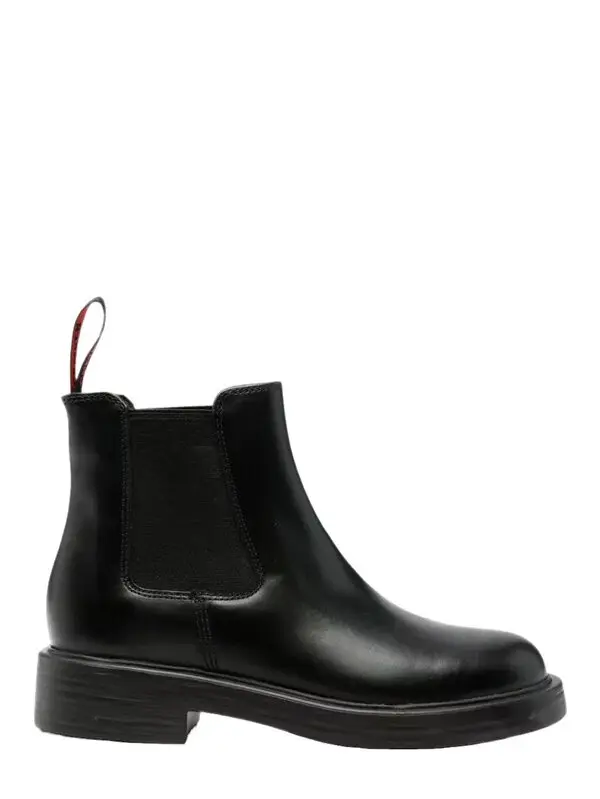 Camper Dean Elasticated-panel Pull-tab Chelsea Boots - Black