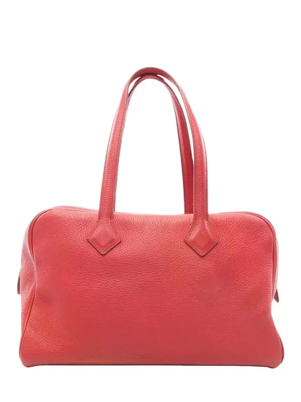 Hermès 2012 35 Victoria Tote Bag - Red
