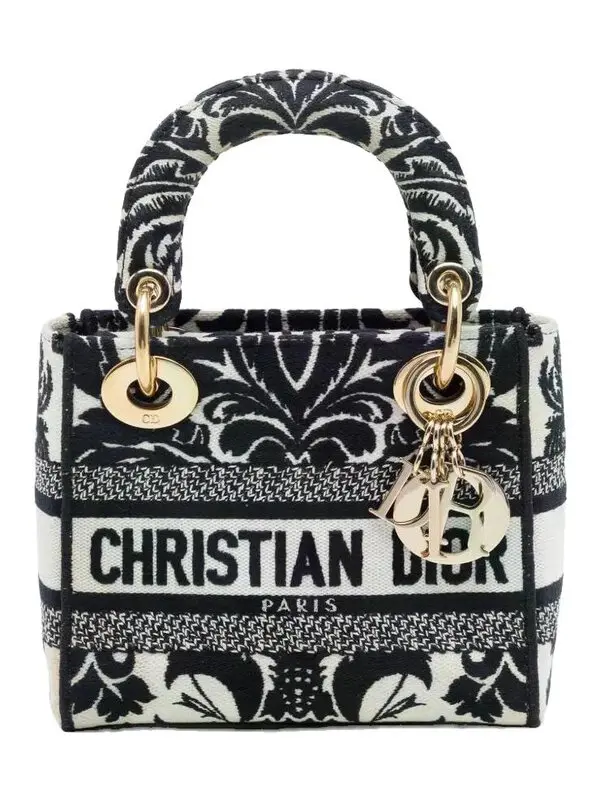 Dior Mini Lady D-lite Satchel - Black