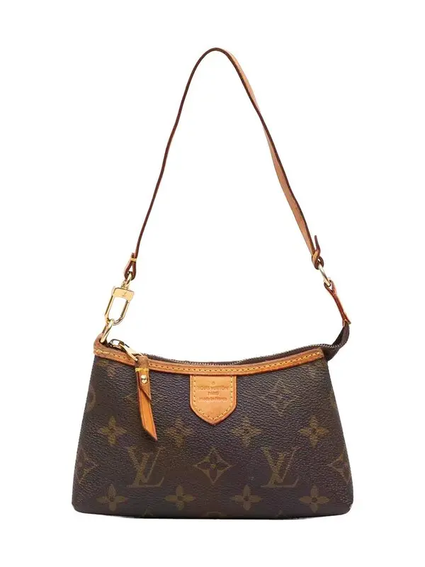 LOUIS VUITTON Monogram Mini Delightful Pochette Shoulder Bag - Brown