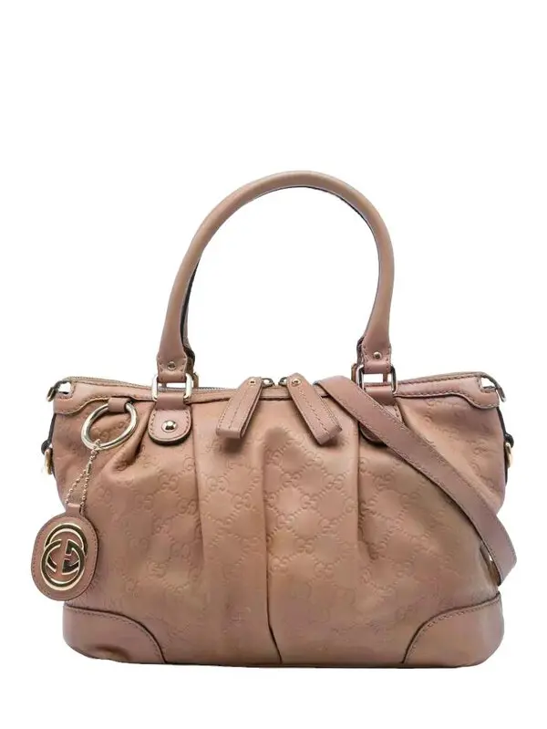 Gucci Sukey Satchel - Brown
