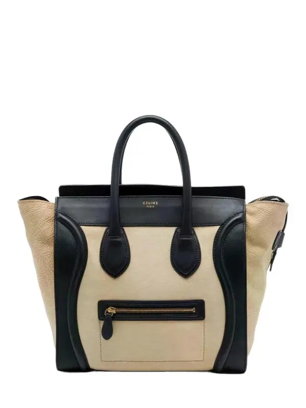 Celine Mini Luggage Tote Bag - Black