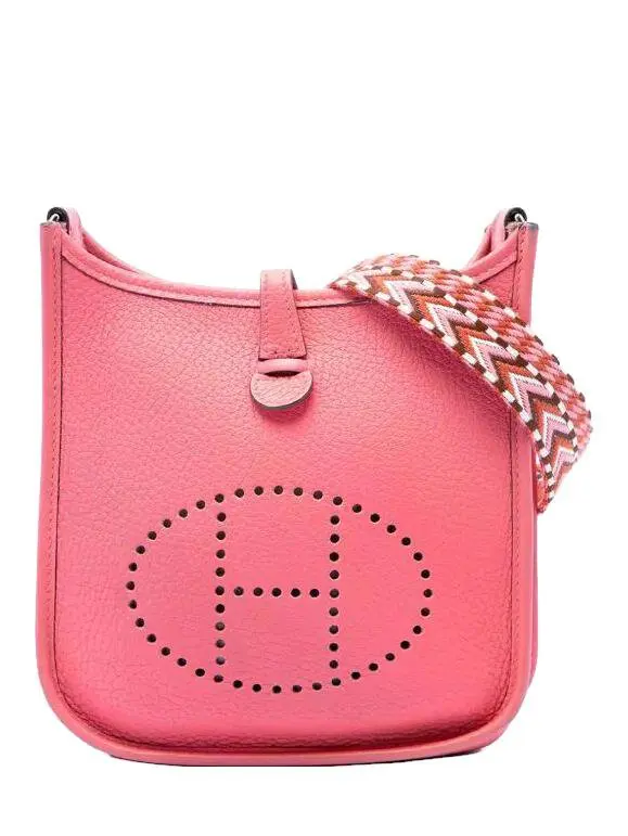 Hermès 2020 Clemence Evelyne I 16 Amazone Crossbody Bag - Pink