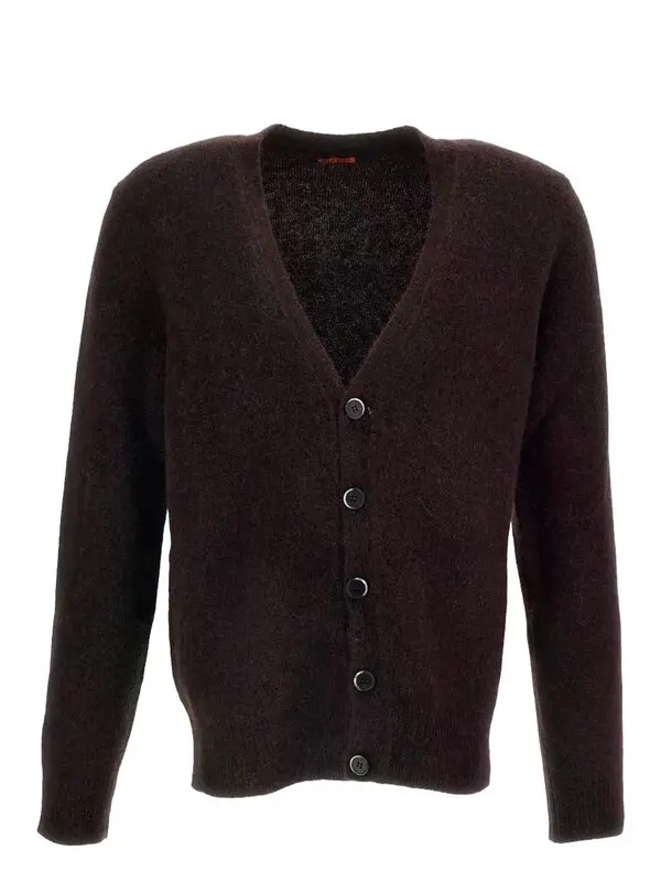 Barena Venezia Button-up Knitted Sweater - Brown