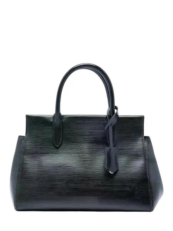 LOUIS VUITTON Epi Marly Bb Satchel - Black