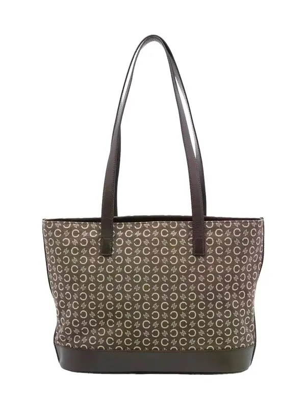 Celine Macadam Canvas Tote Bag - Brown