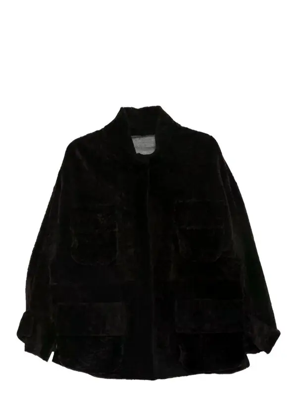 LISKA Shearling Jacket - Brown