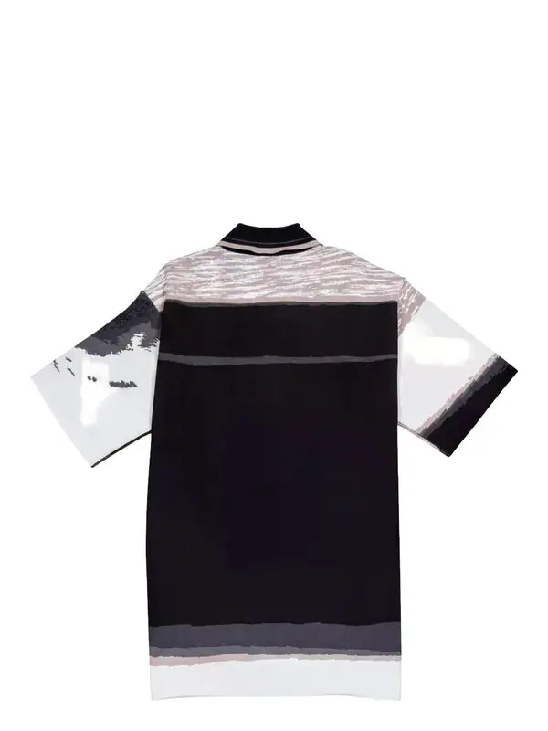 Stella McCartney Horse-print Polo Top - Black
