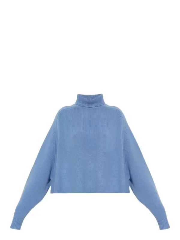 LISA YANG Cathie Turtleneck Sweater - Blue