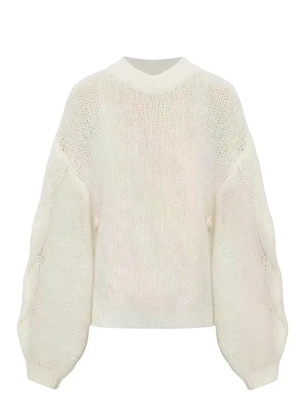 LISA YANG Runi Cable-knit Sweater - Neutrals