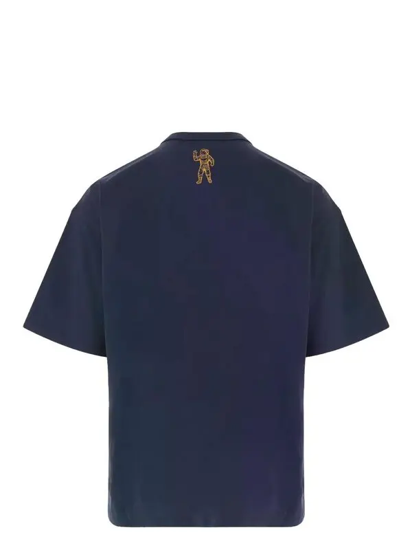 BILLIONAIRE Embroidered Crest T-shirt - Blue