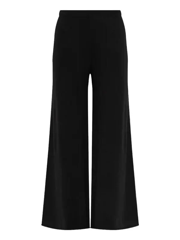 LISA YANG Ainsley Wide-leg Trousers - Black