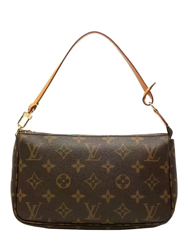 LOUIS VUITTON Monogram Pochette Accessoires - Brown