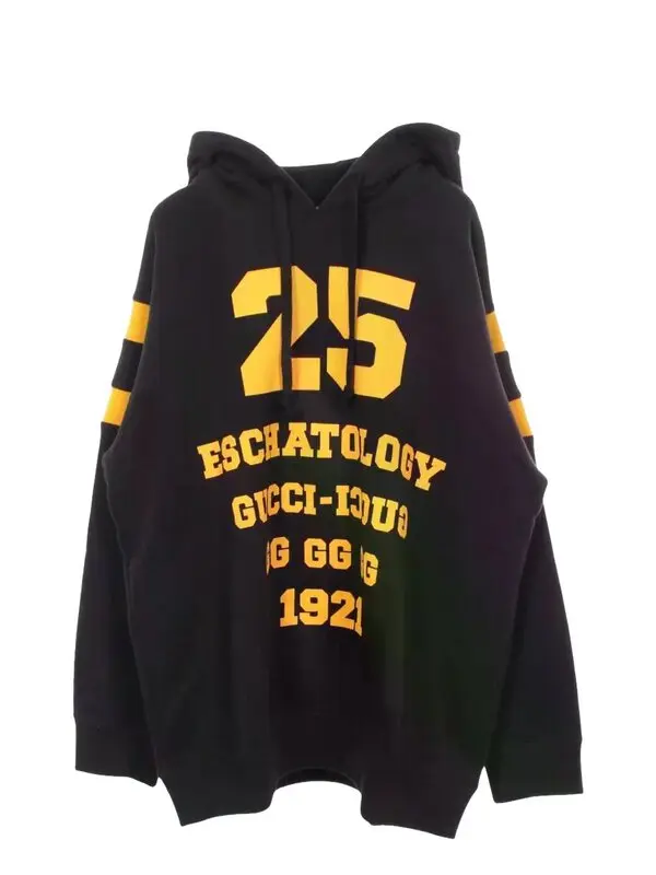 Gucci 2010s Eschatology Graphic-print Hoodie - Black