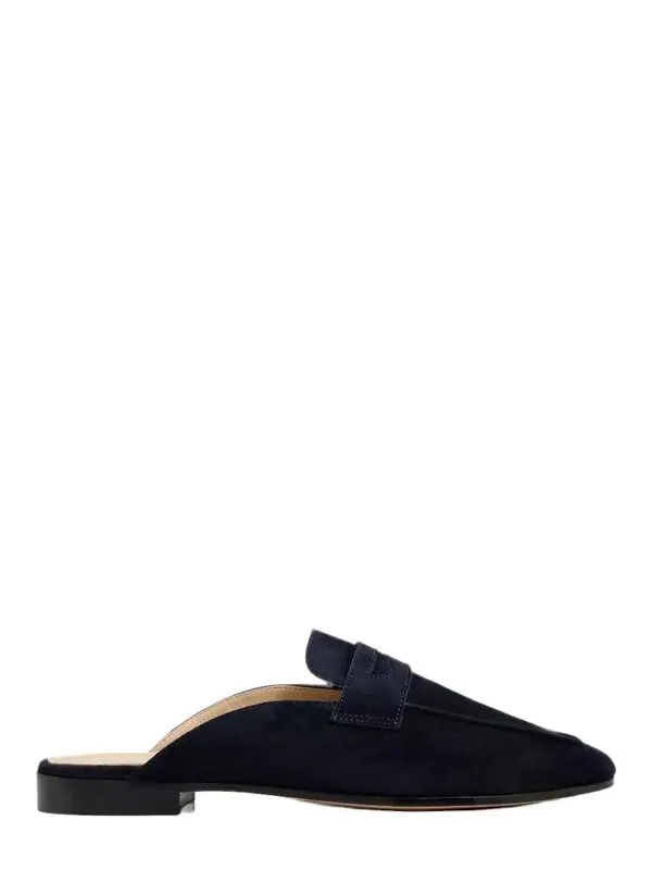 SOPHIQUE Riviera Suede Slippers - Blue