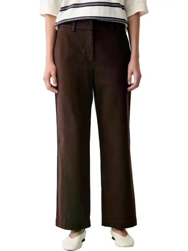 Marc O'polo Straight-leg Trousers - Brown