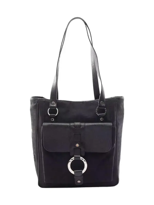BVLGARI Logomania Tote Bag - Black